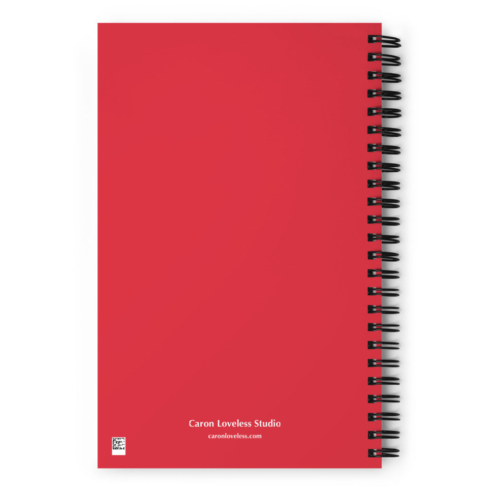 "Jane" Spiral Notebook – CaronLoveless.com